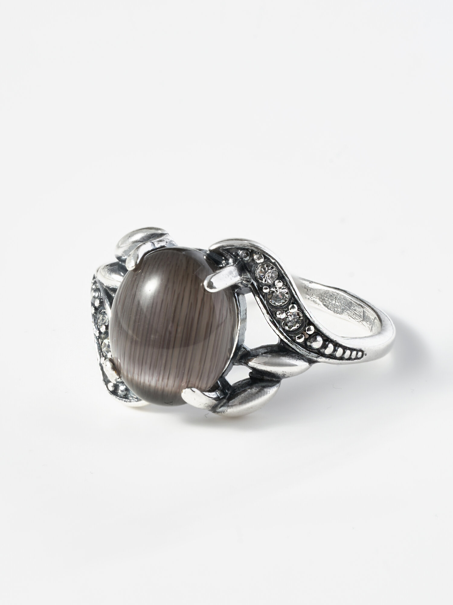 Кольцо, кошачий глаз