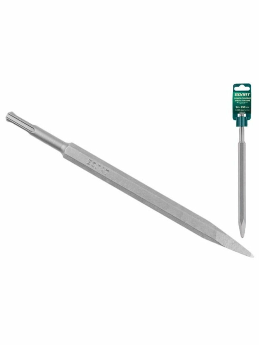 Волат Зубило пиковое SDS-plus 250 мм 84001-250