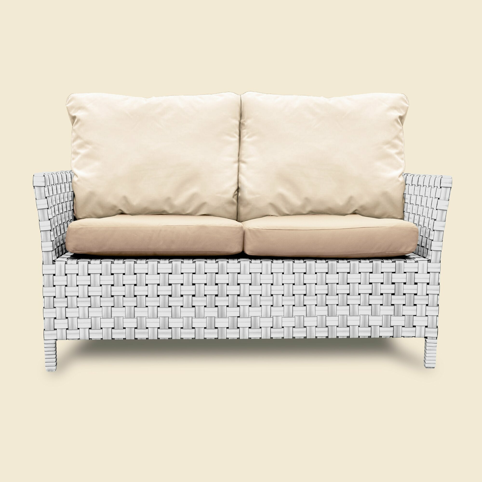 Диван плетеный из ротанга 2-х местный STILO