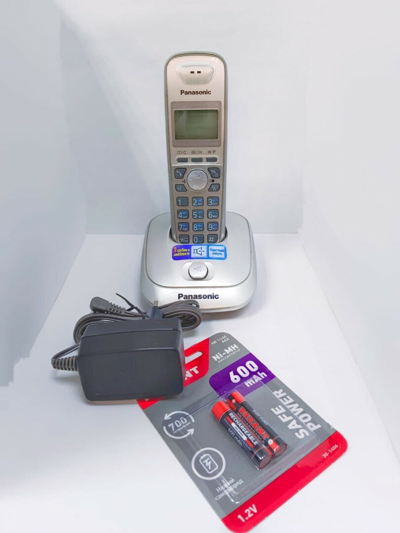 Телефон DECT Panasonic KX-TG2511RUS (подержанный)