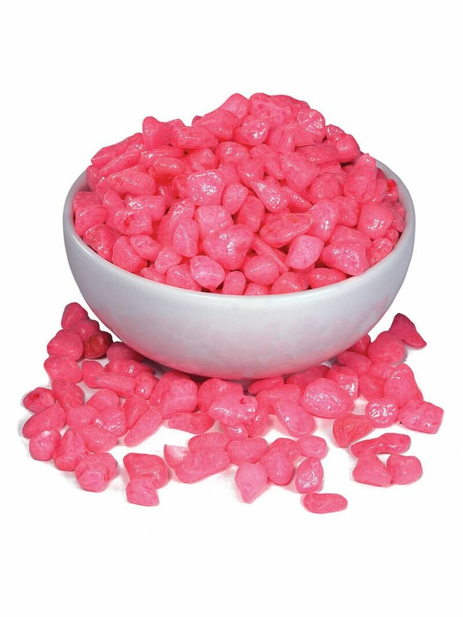 Грунт Laguna цветной розовый, 2кг, 5-8мм