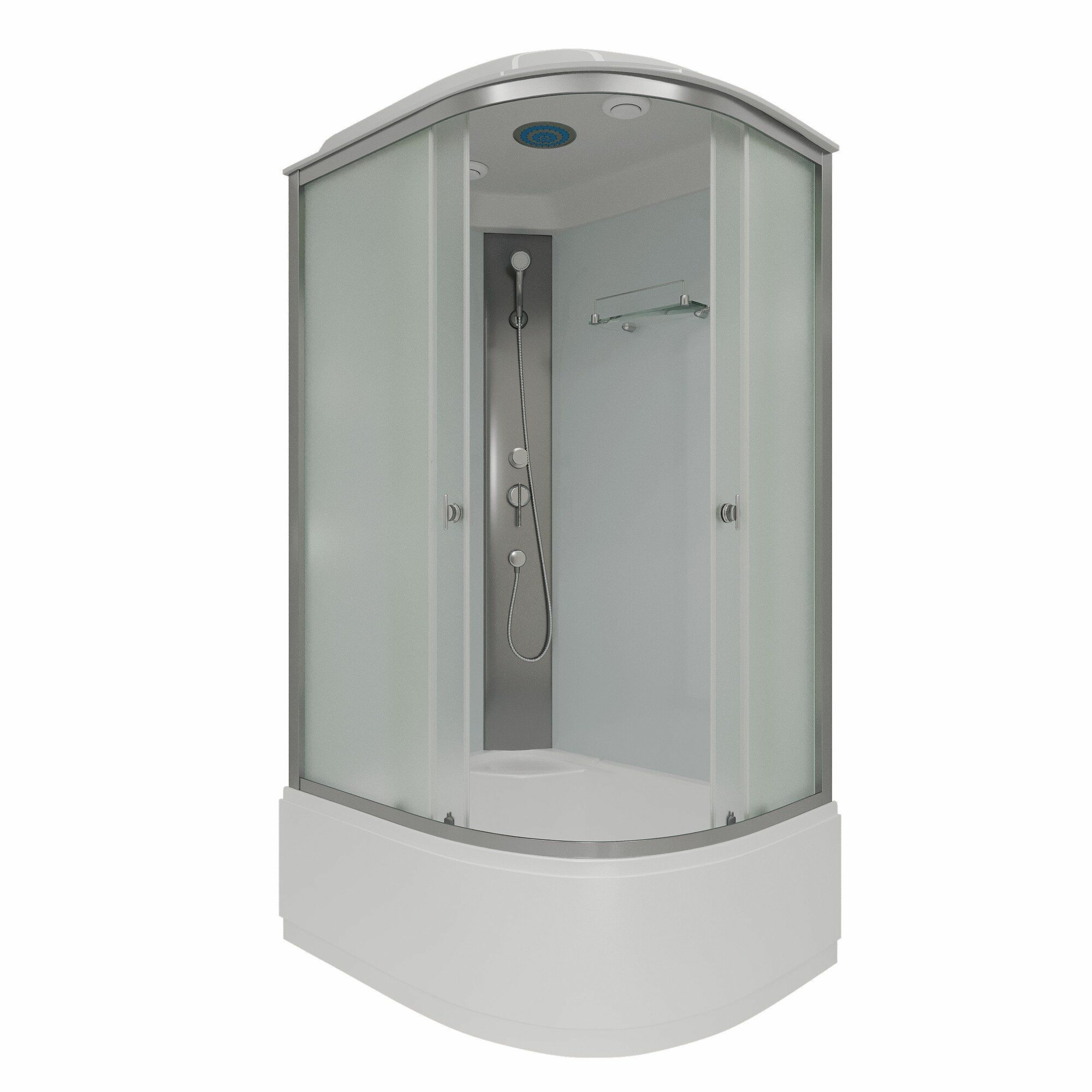 Душевая кабина ST3512TPL-C3, высокий поддон, левая, матовое стекло, 120х80х215 см.