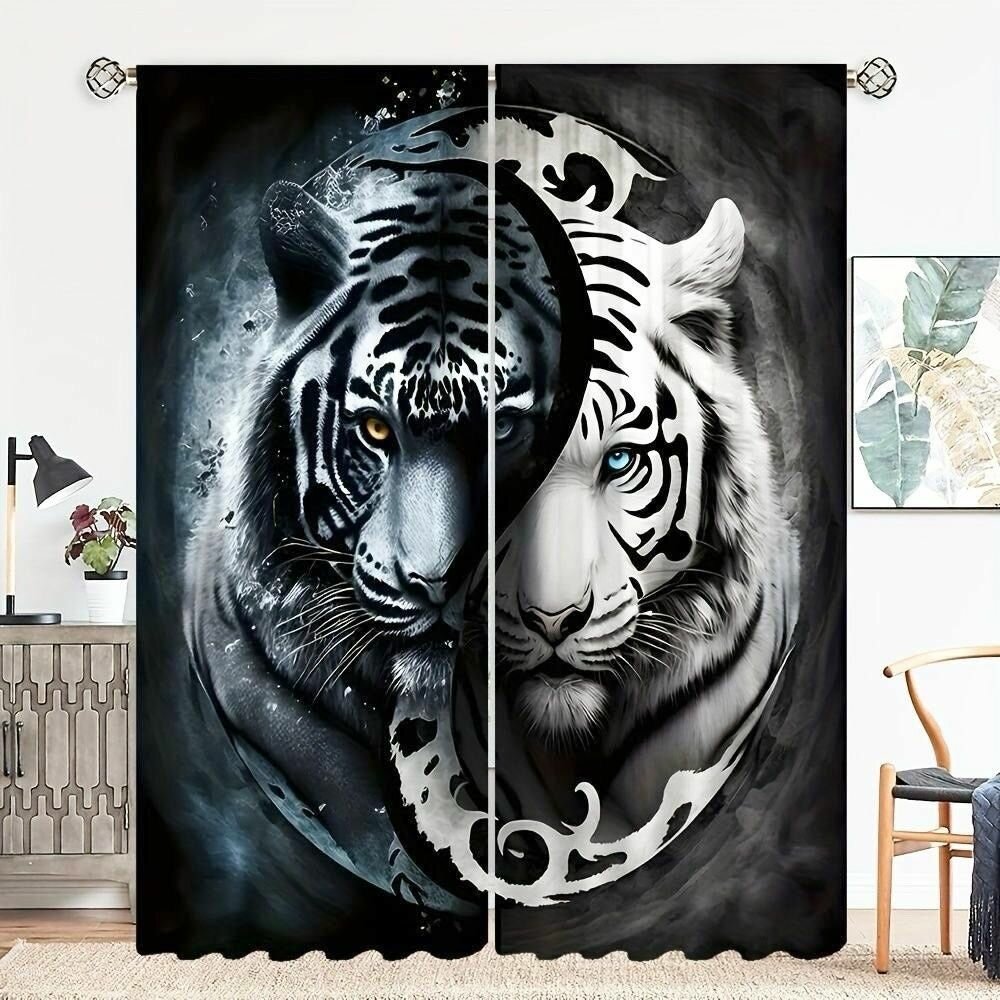 Фотошторы "3D", габардин, 300x260 см, крепление лентой, светонепроницаемые