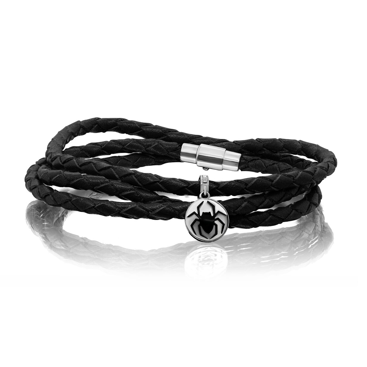 Браслет-цепочка, серебро, 925 проба, родирование