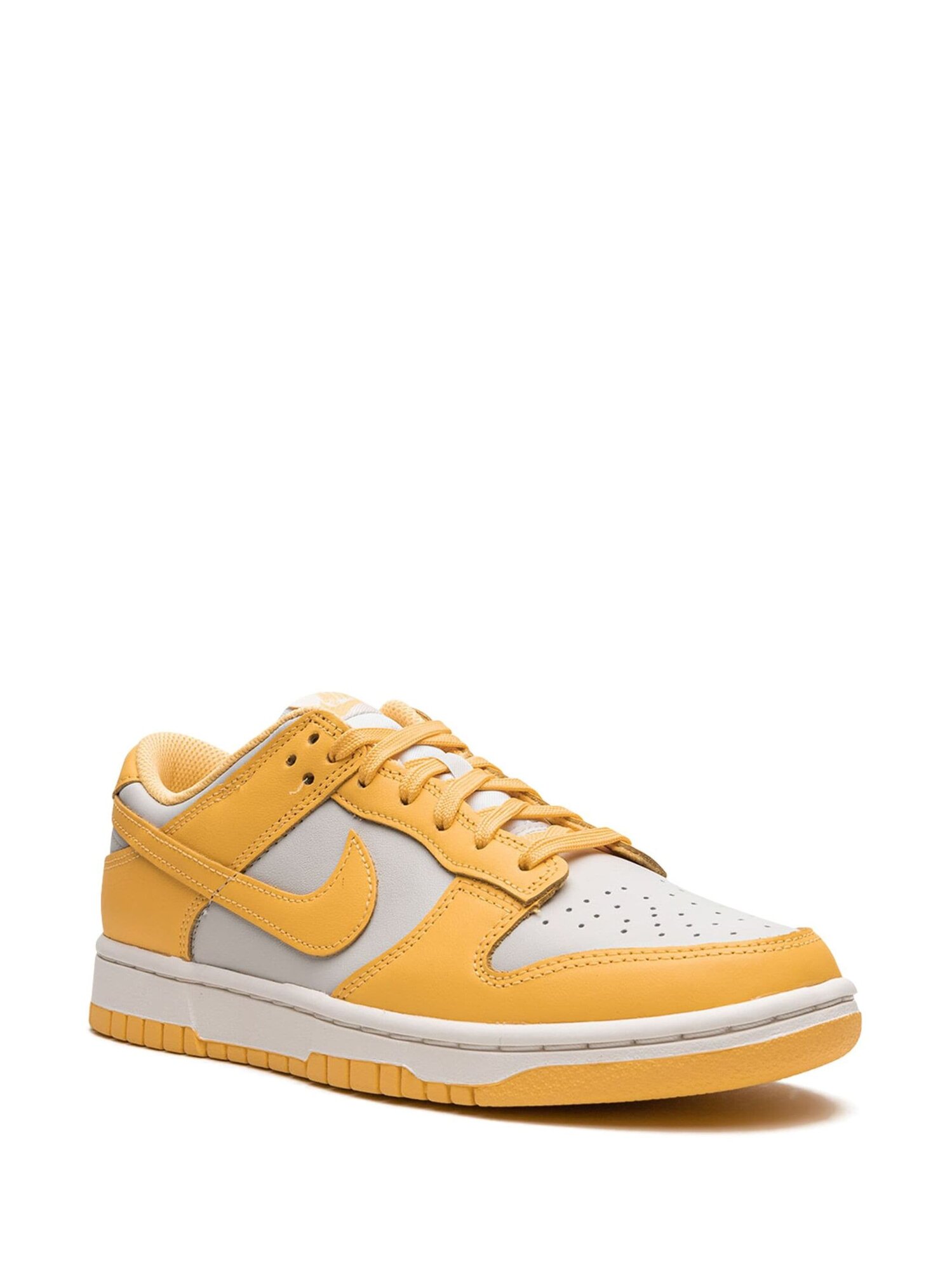 Кроссовки NIKE Dunk Low Citron Pulse, размер 6 US, Желтый — фото 1