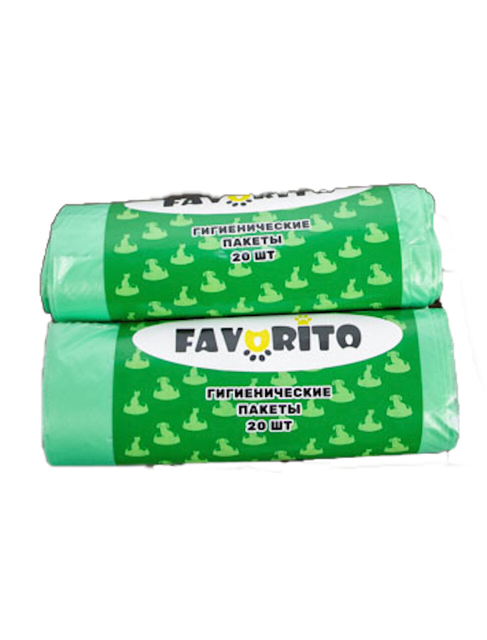 Биопакеты 20х40, 10 рулонов