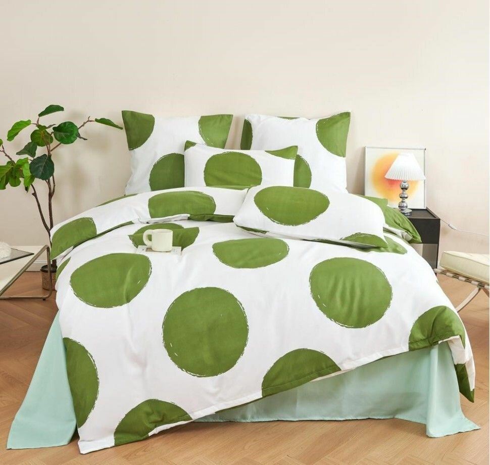 Комплект постельного белья STILE, Сатин, Евро размер