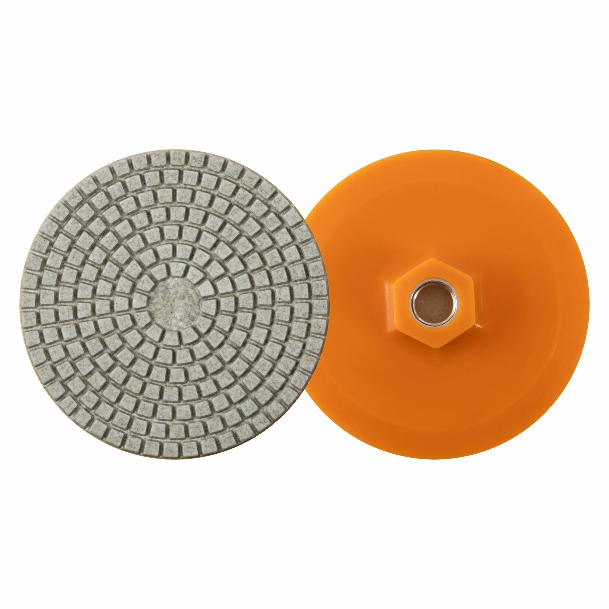 Круг алмазный гибкий шлифовальный DLT №20, Ø100мм, зерн.#100, для сухой и мокрой шлифовки АГШК, арт.2923