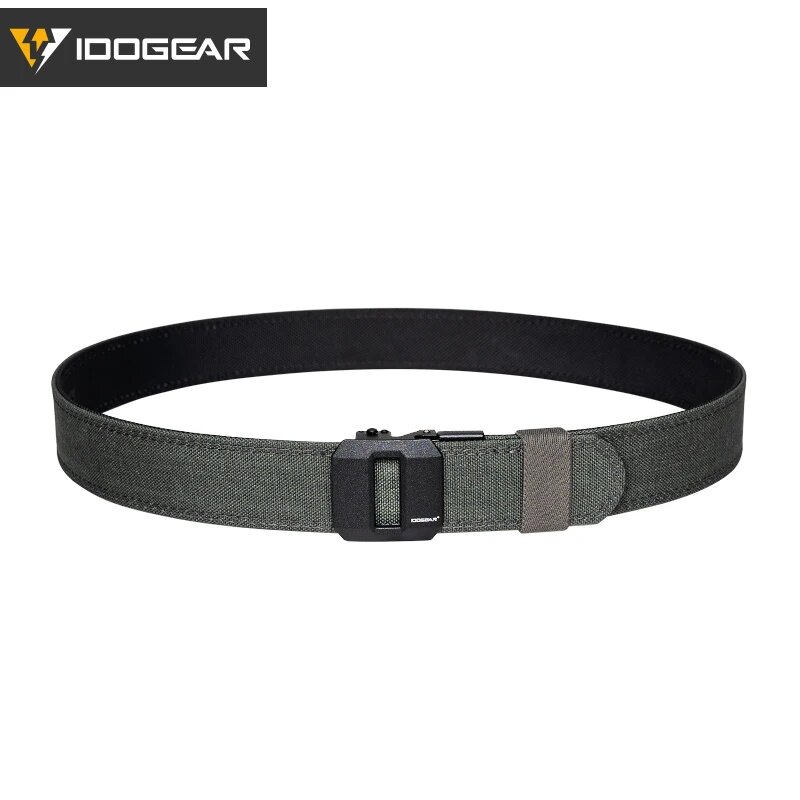 IDOGEAR Тактический ремень темно-зеленый, серый, M