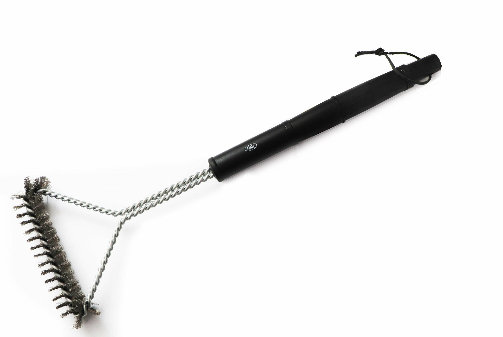 Щетка Start Grill, для чистки грилей, мангалов и шампуров, длина 45см, черная