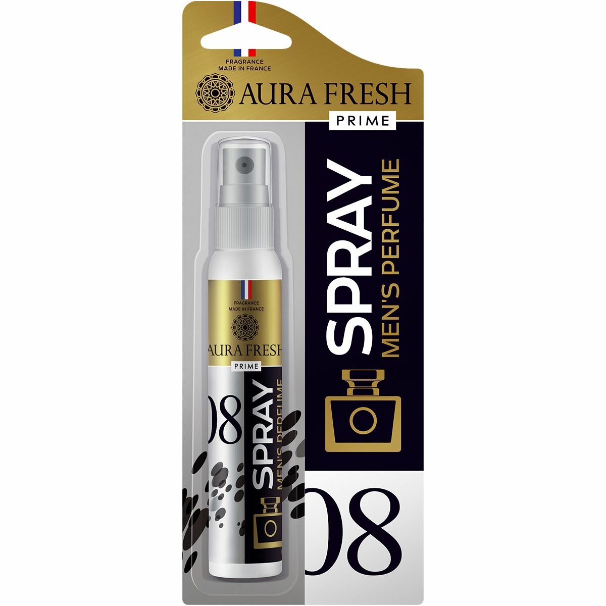 Ароматизатор PRIME SPRAY №8 (черная смородина, перец, сандал) 30 мл
