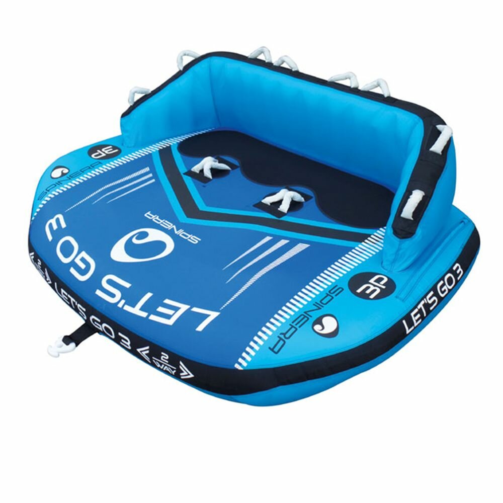 Баллон буксировочный 3-местный Spinera Let s Go 3 голубой для 3 человек (18253)