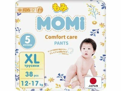 Подгузники-трусики Momi Comfort Care XL (12-17 кг) 38 шт.