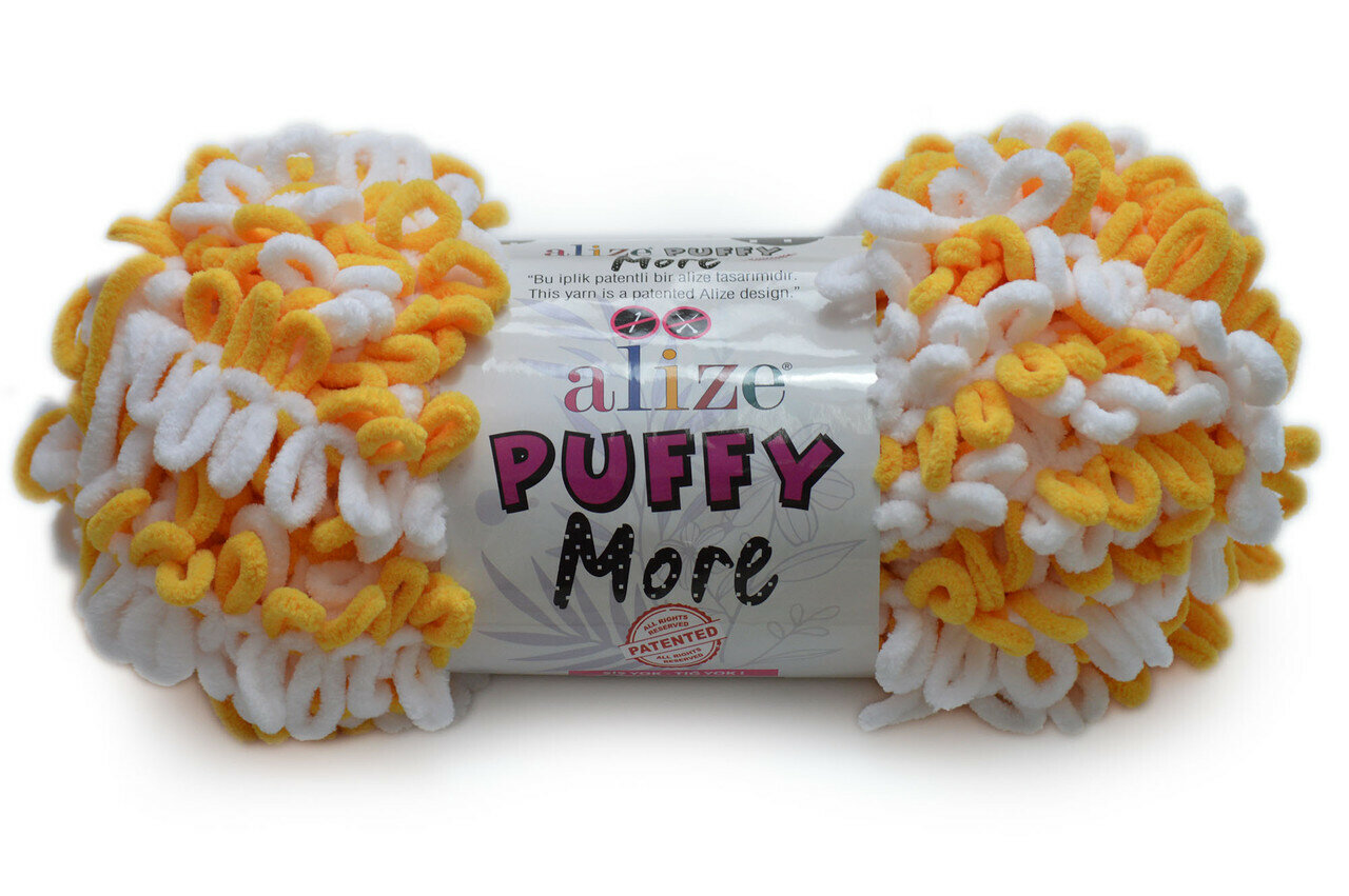 Пряжа Alize Puffy More 6282( 2 мотка по 150 г . )