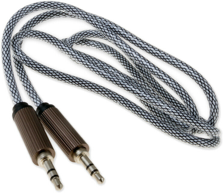 Аудиокабель AUX автомобильный 1 м BLACK ARNEZI A0604001