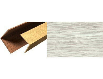 Угол панельпласт, ПВХ, размер 30х30 мм, 2.7 м, цвет клен северный