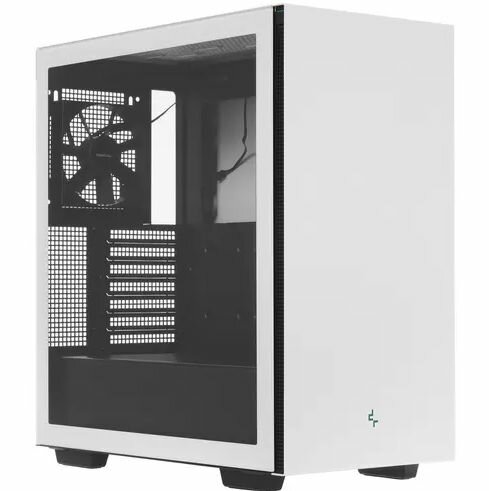 Компьютерный корпус Deepcool CH510 WH (R-CH510-WHNNE1-G-1) белый - Mid Tower, E ATX, Micro ATX, Мini ITX, Stаndard АTХ, USB 3.2 Gen1 Tуpe A