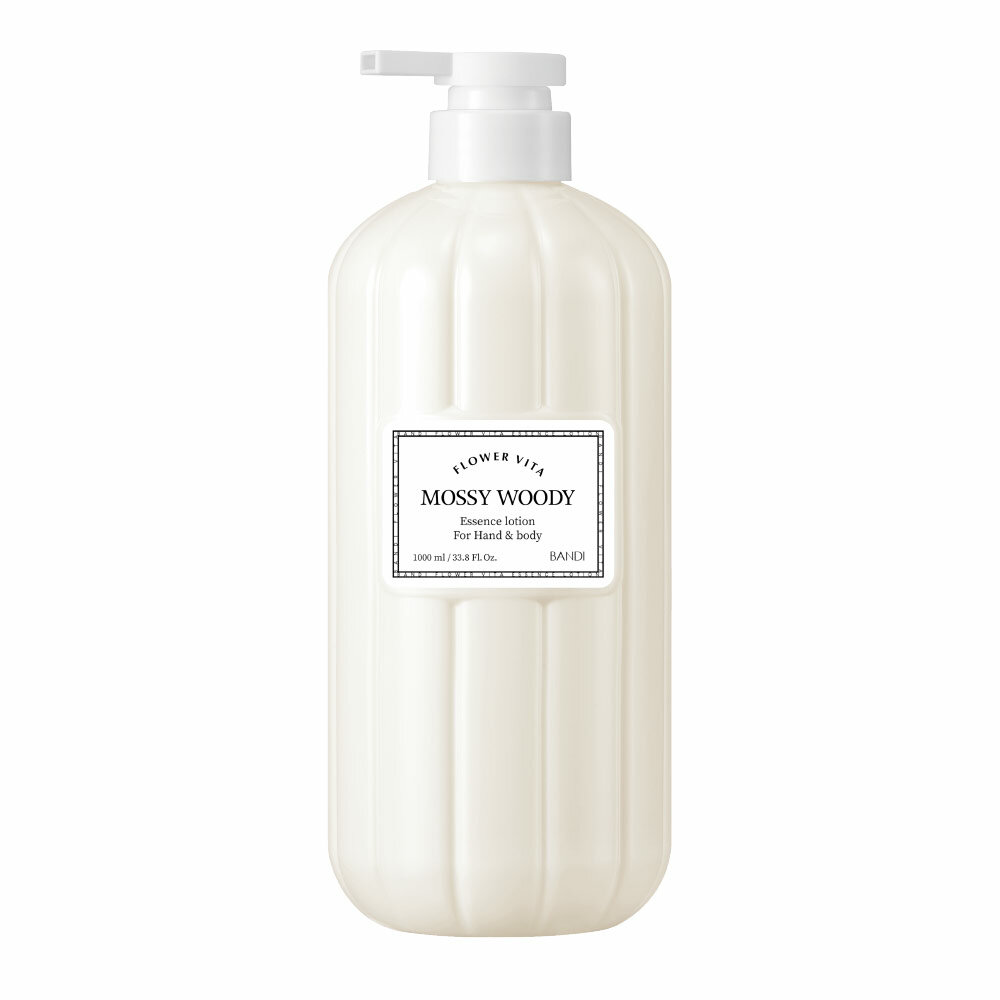 Лосьон для рук и тела BANDI Flower Vita Essence Lotion Mossy Woody, Древесный, 1000 мл