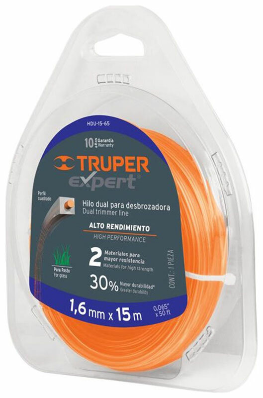 Леска для триммеров Truper Expert 49.2 FT, 5/64" HDU-15-80 15957