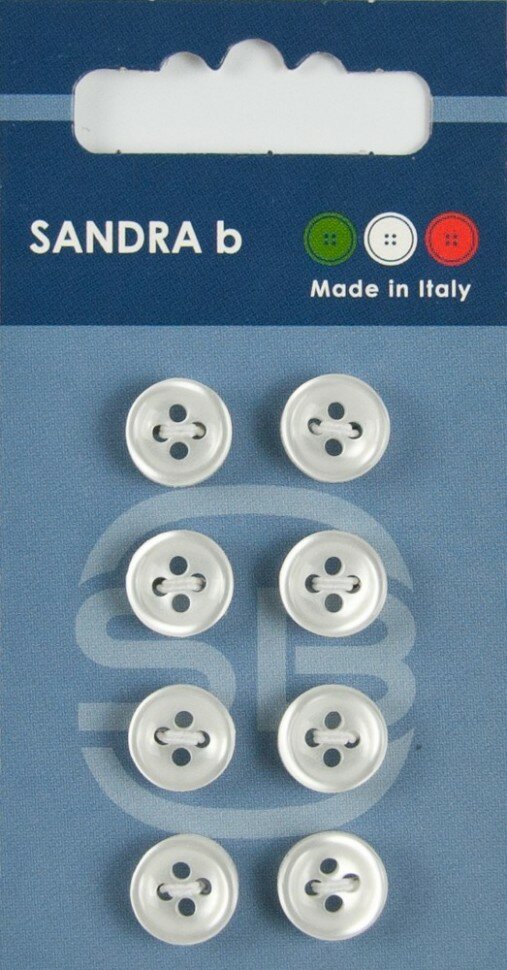 #CARD002 Пуговицы Sandra 8 шт