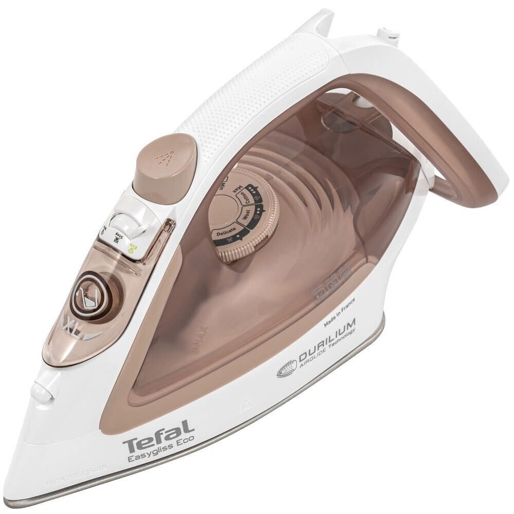 Утюг Tefal Easygliss Eco FV5780E1, мощность 2800 Вт, вертикальное отпаривание,