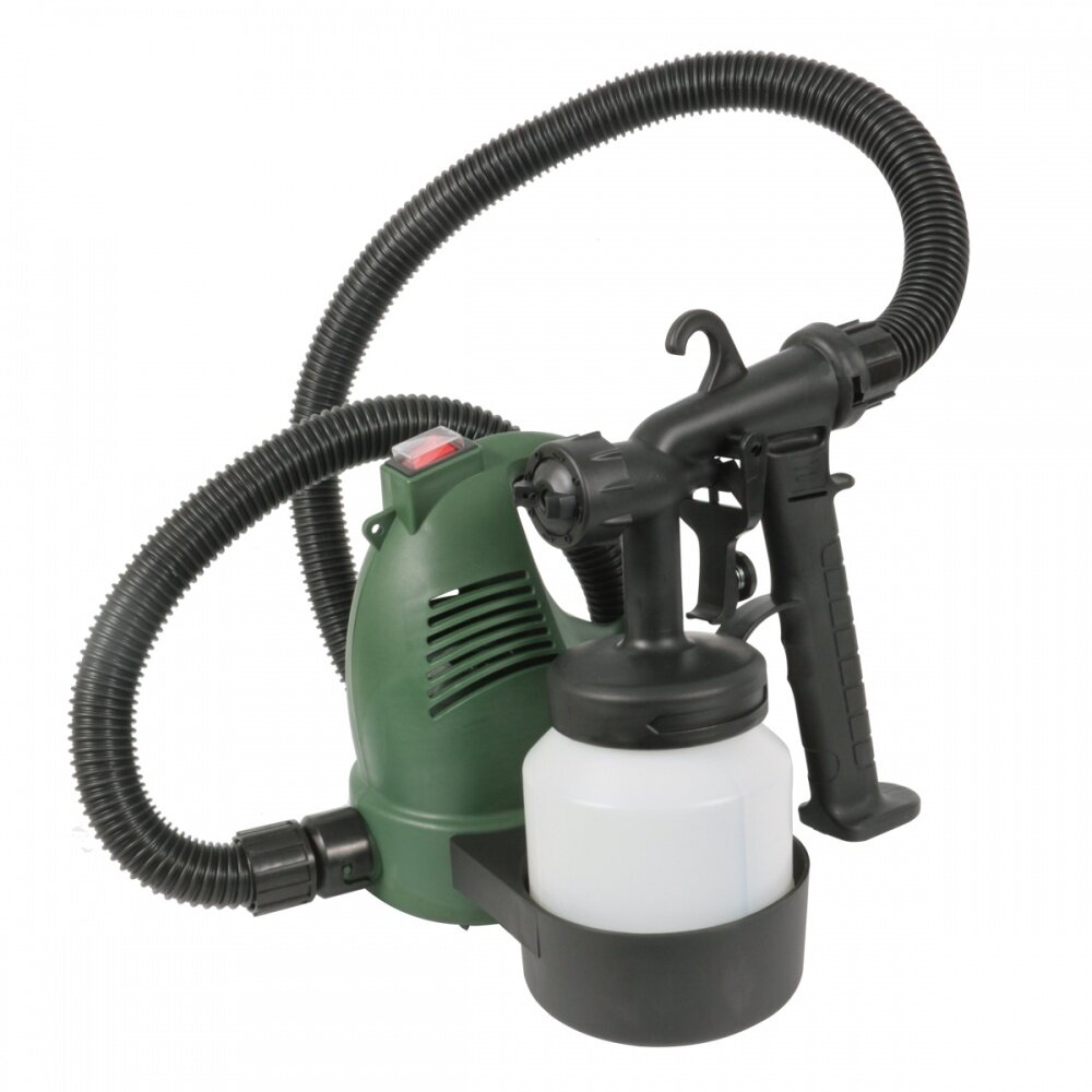 Электрический краскопульт Калибр ЭКРП-600/0,8 (600Вт, 380мл./мин, Нижний бачок 0,8л)