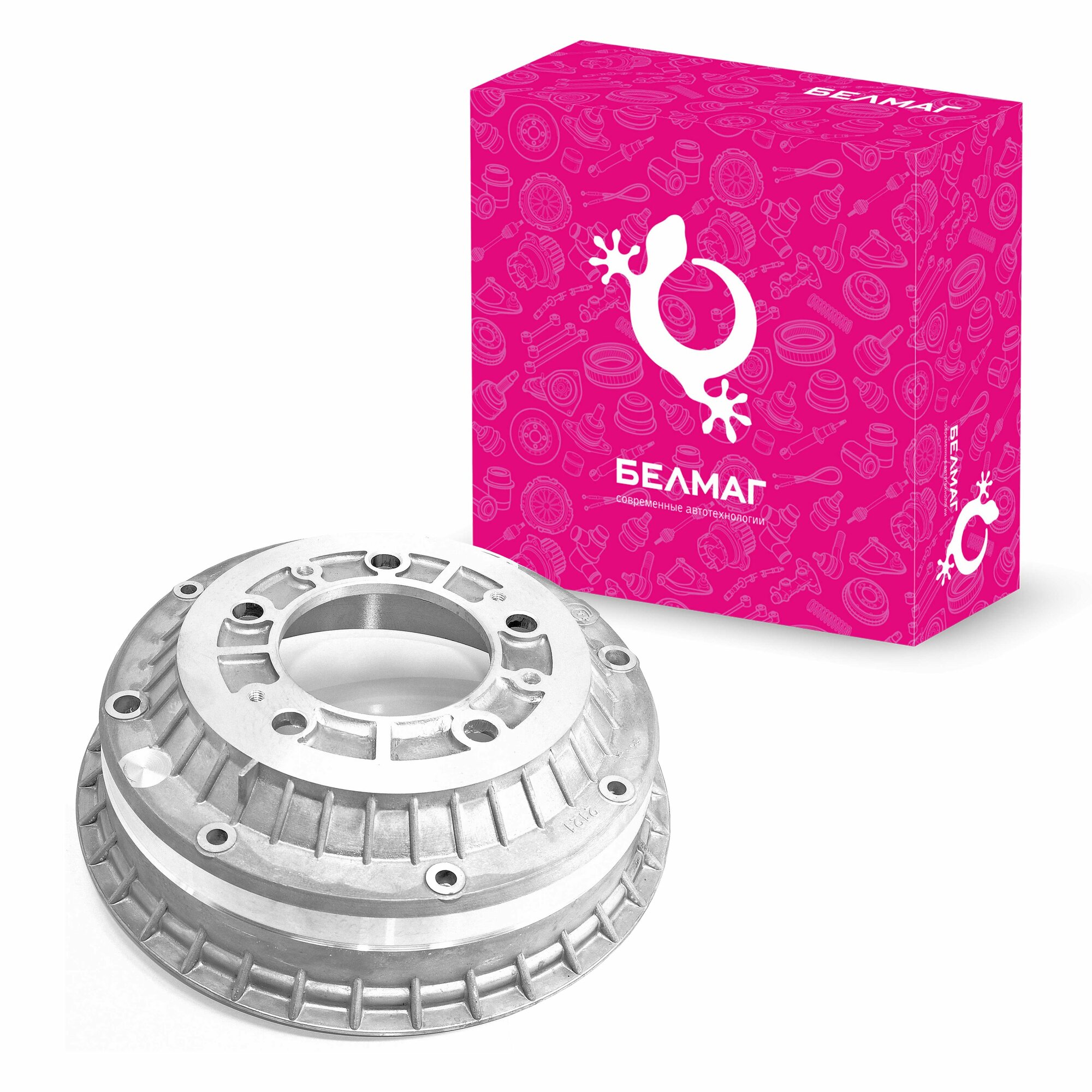 Барабан тормозной задний в сборе BELMAG BM6713 для ВАЗ 2120, 2131, 2123