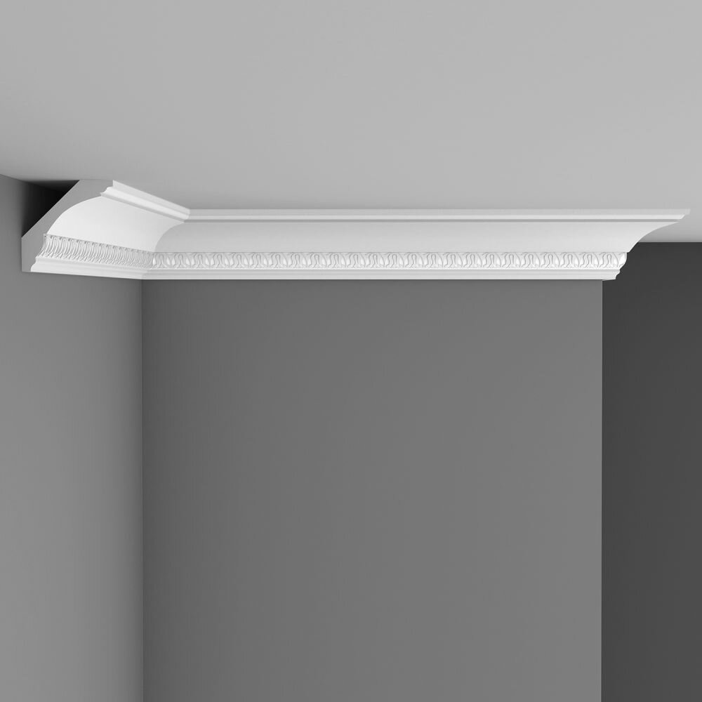 Плинтус Потолочный с Рисунком Decomaster D100BДМ В69хШ49хД2000 / Декомастер.