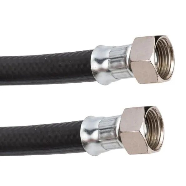 Шланг газовый 1,0 м, Гайка-гайка 1/2", внутренний диаметр 9 мм /подводка для газовых систем