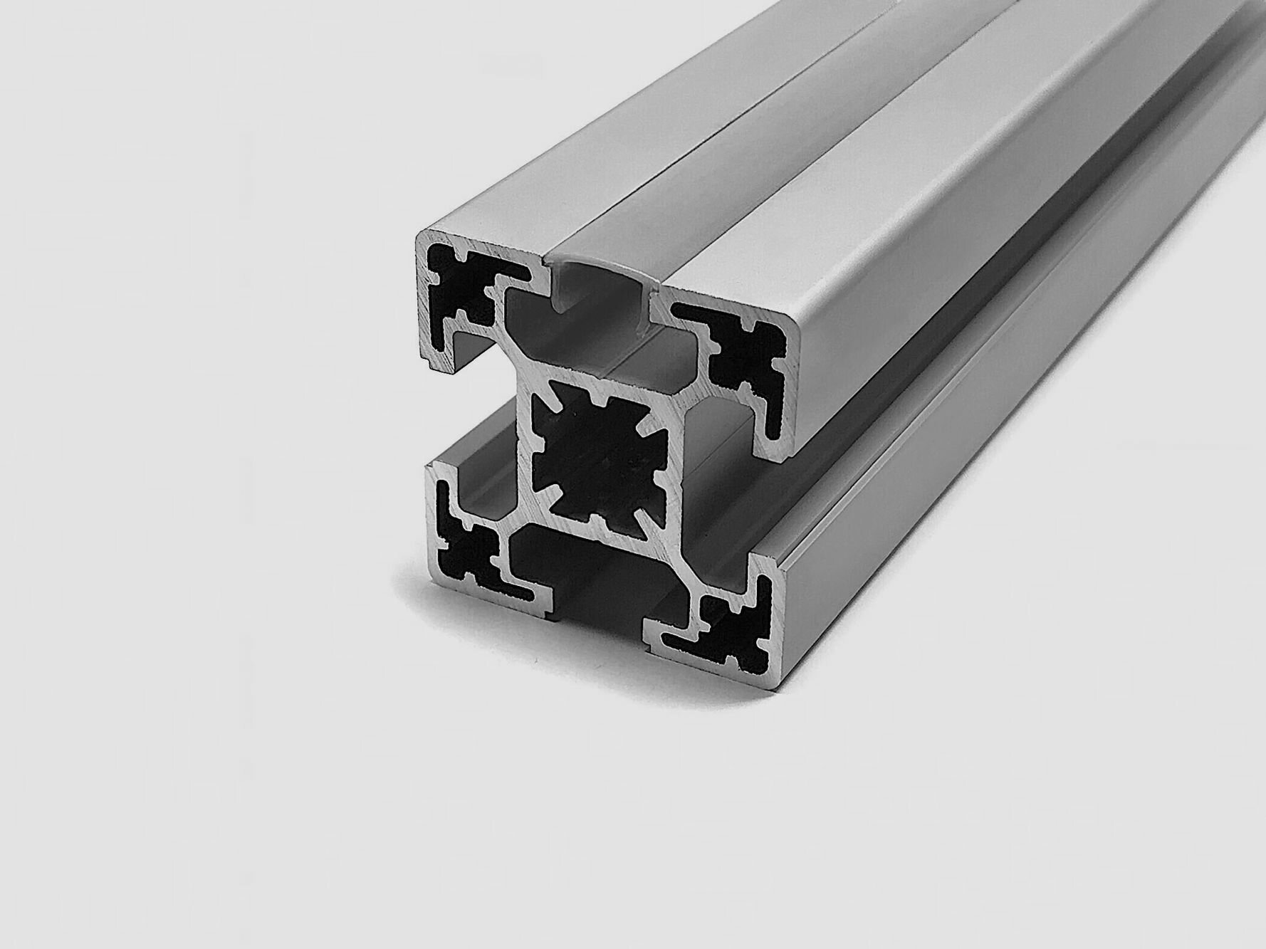 Заглушка для паза 10 мм, (серая), Z10 / 1000 мм - 8 шт / соберизавод