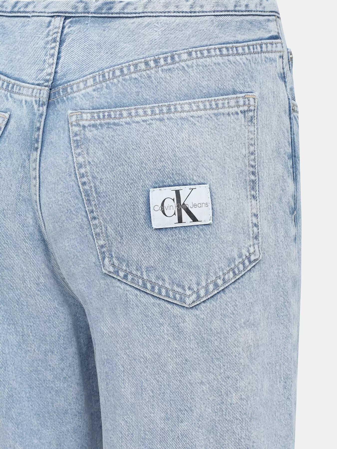 Джинсы зауженные Calvin Klein Jeans, размер 26/30, голубой — фото 1
