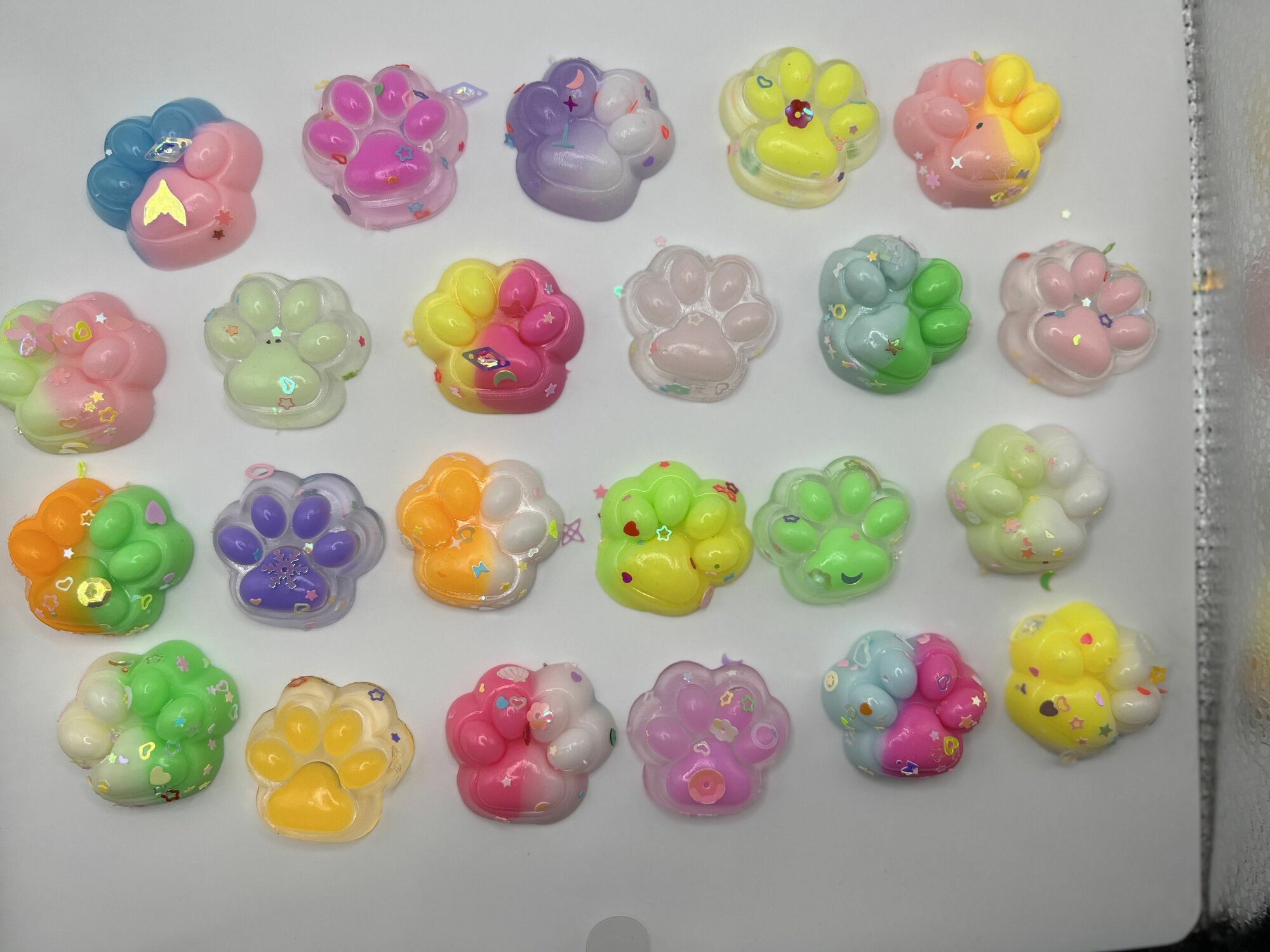 Игрушка антистресс лапки/ набор таба 7 шт/ набор для детей