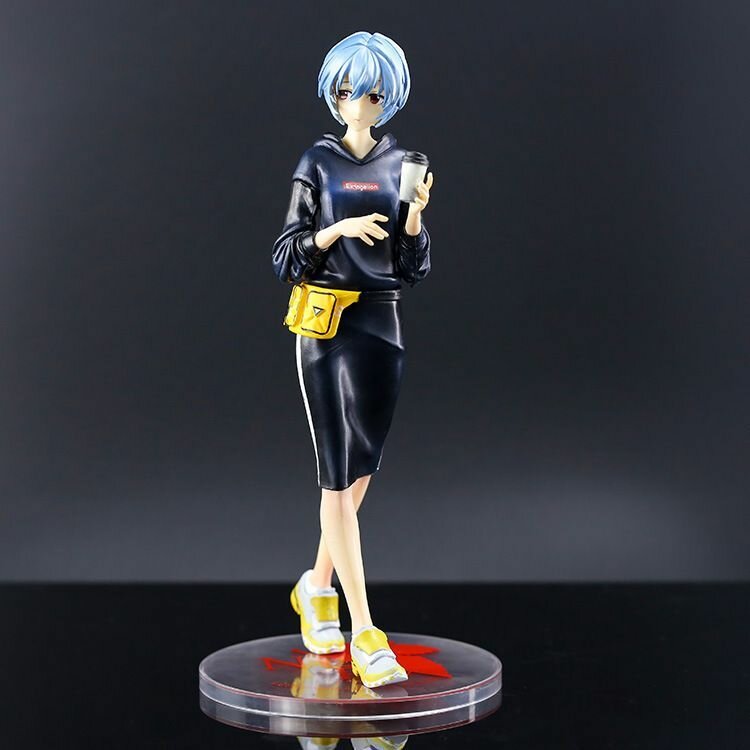 Аниме-фигурка EVA Гигантская одежда Ayanami Rei 24.5CM