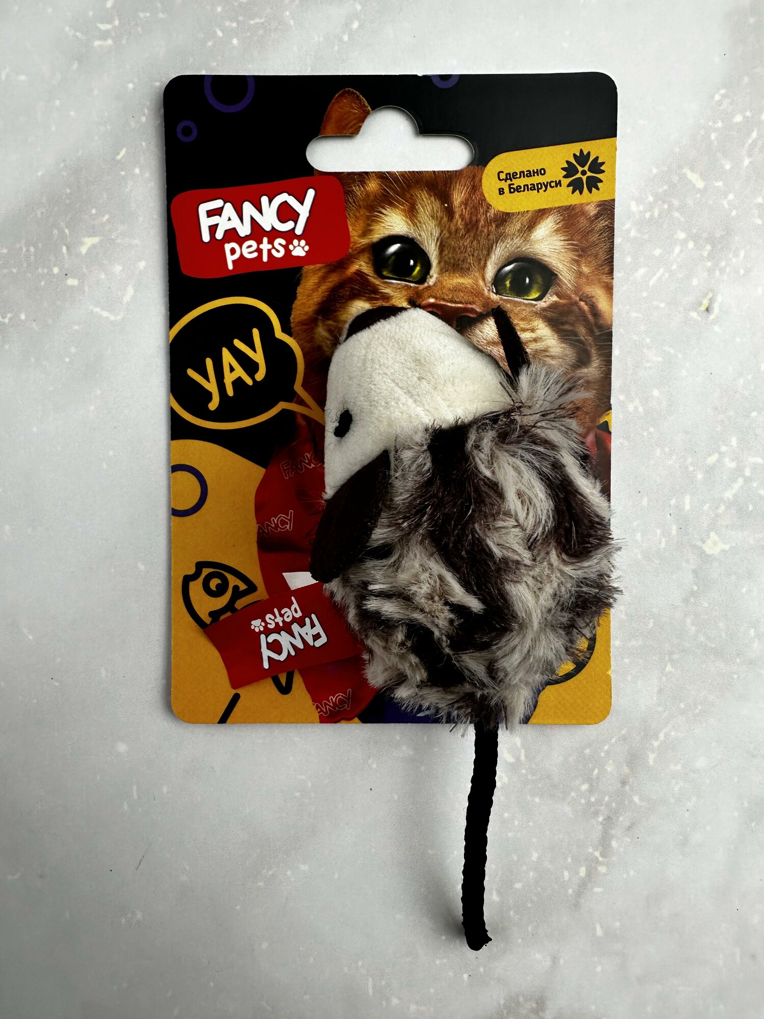 Мягкая игрушка для котов и кошек Мышь