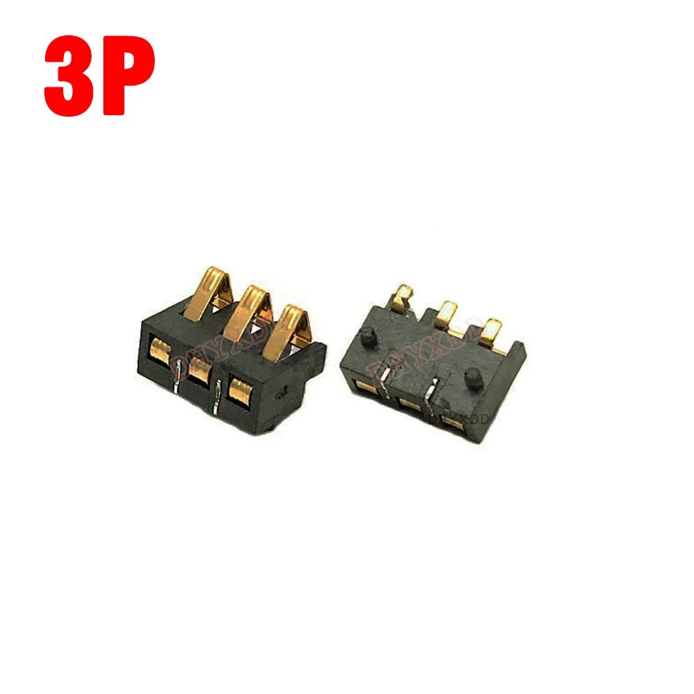 Батарейный разъем WCLDDCH Battery Base 2.54 Pitch, 10 шт. 3P