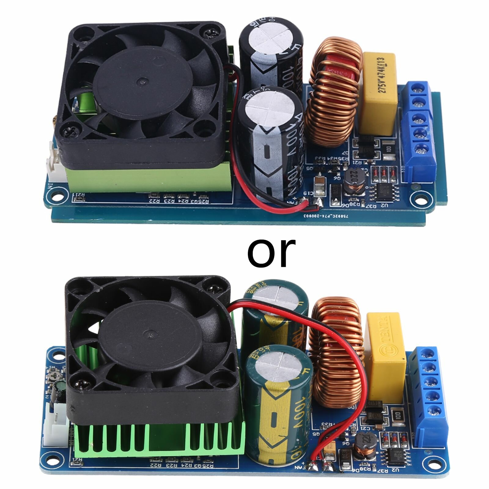 Плата цифрового усилителя мощности HIFI IRS2092S класса D 500 Вт