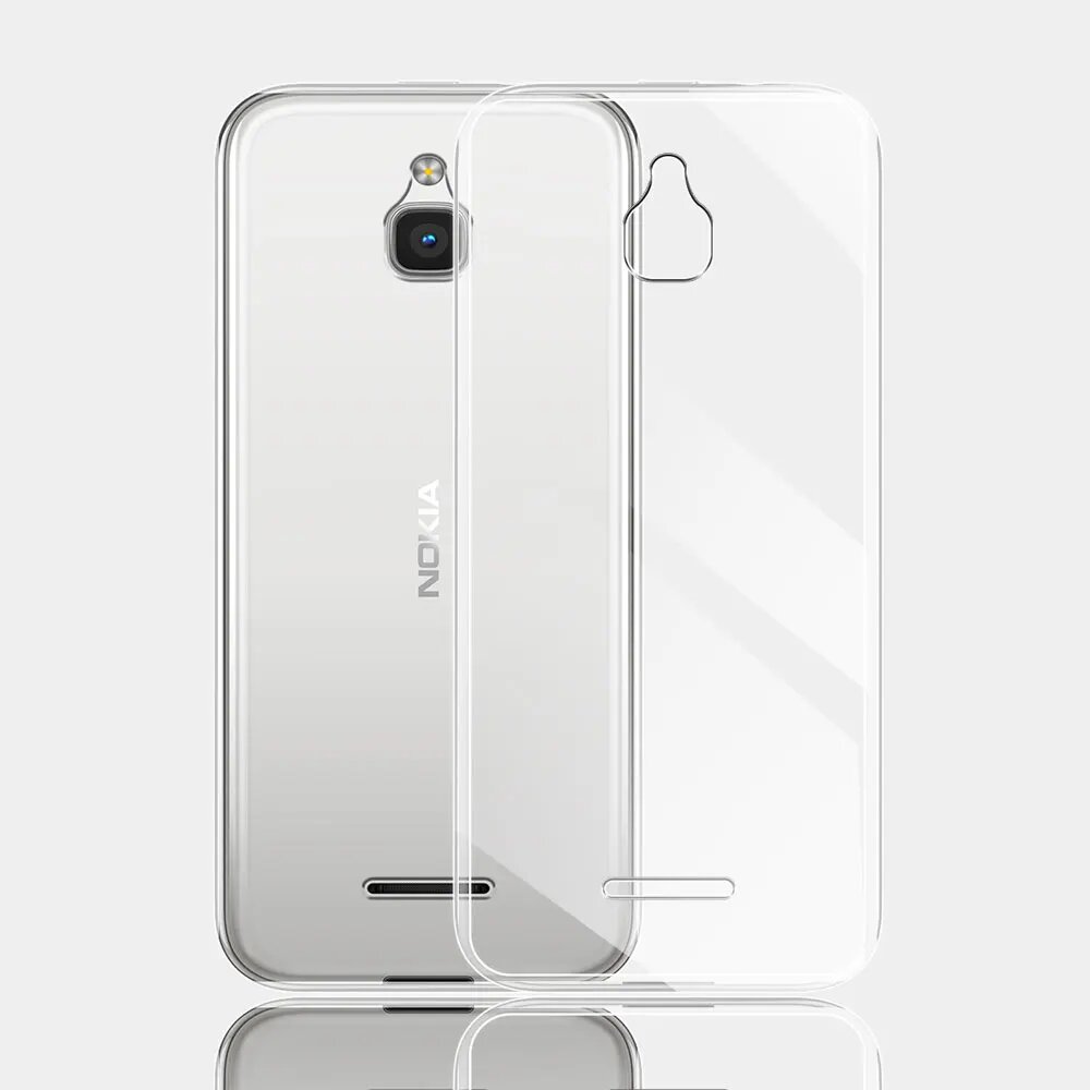 Чехол для Nokia 8000 4G, Ультратонкий силиконовый мягкий прозрачный чехол 2,8 дюйма из ТПУ для Nokia 8000 4G, чехол для Nokia 6300, чехлы