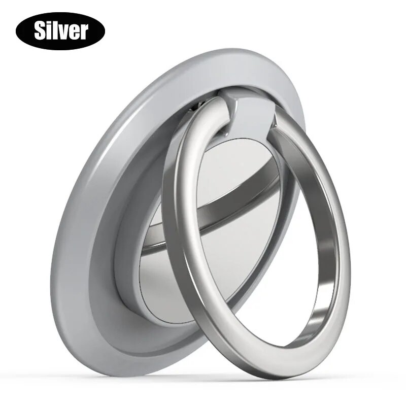 1 шт, держатель для кольца на палец, подставка, вращающаяся на 360 градусов для мобильного телефона, автомобильное магнитное крепление, задняя наклейка для телефона, кронштейн Unniversal