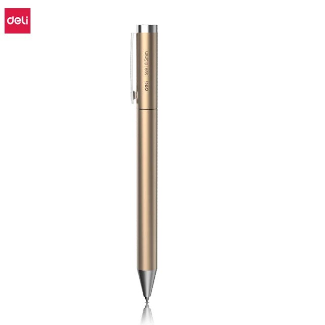 Xiaomi Deli металлическая гелевая ручка 0,5 мм 1 Gold Metal Pen