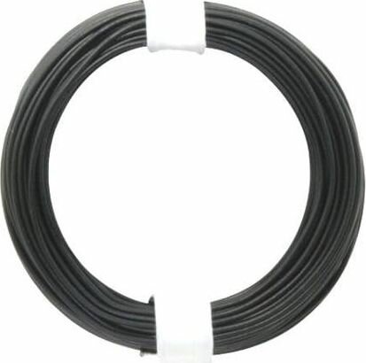 Провод DONAU 105-1 однопров Cu 0,2мм2 черный ПВХ 60В 10м 1 шт