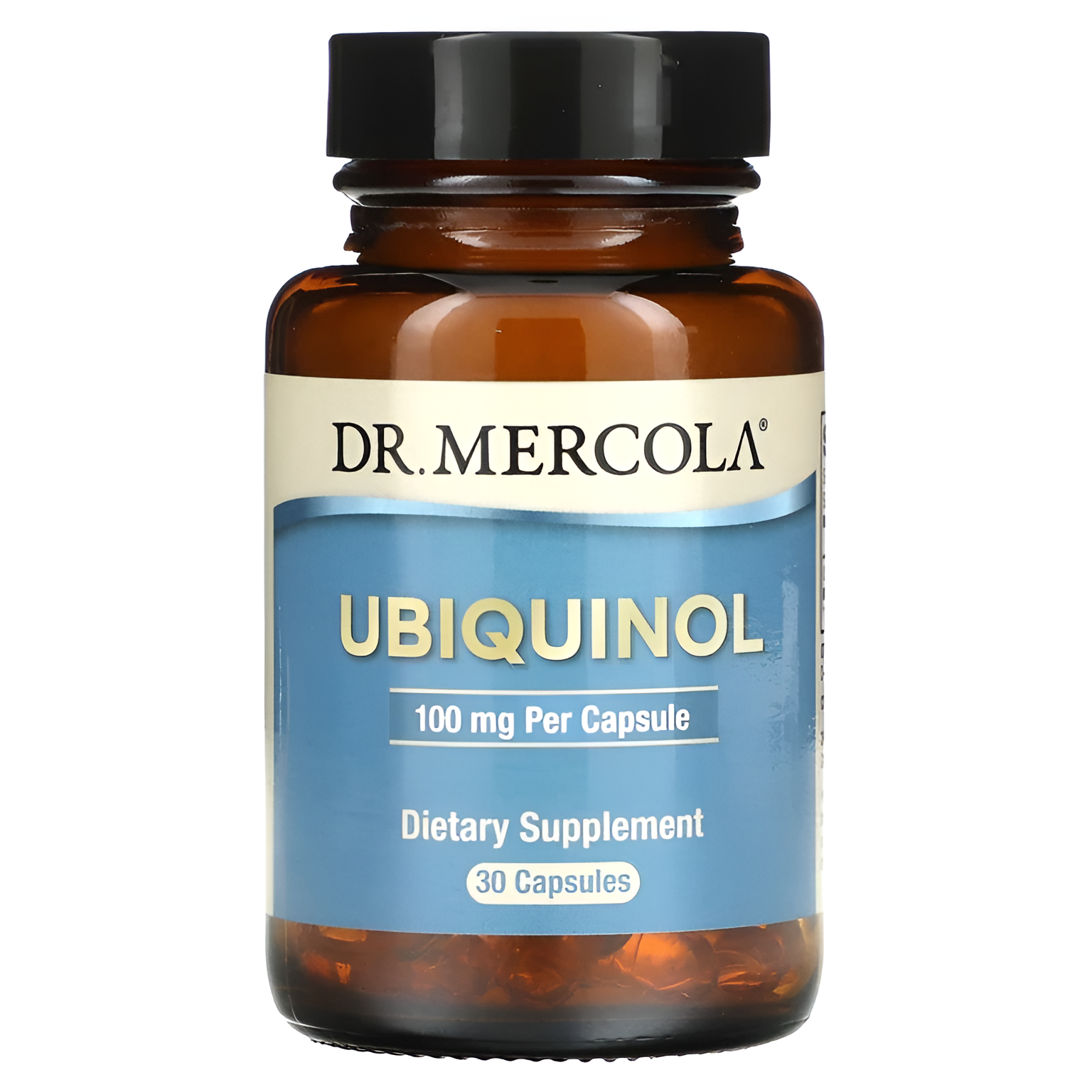 Dr. Mercola, Ubiquinol 100 mg, (CoQ10-Убихинол 100 мг), 30 капсул
