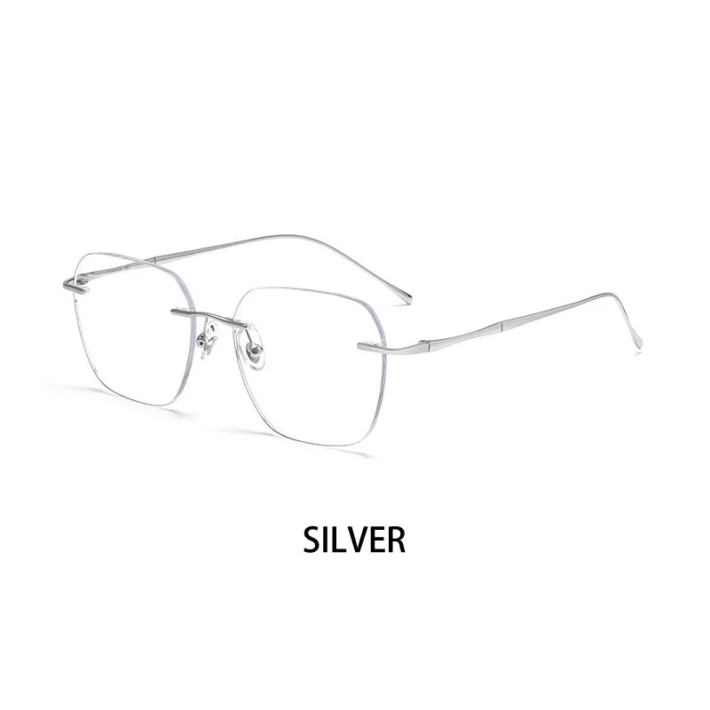 Очки без оправы Silver F0623-Sliver, рецепт 0
