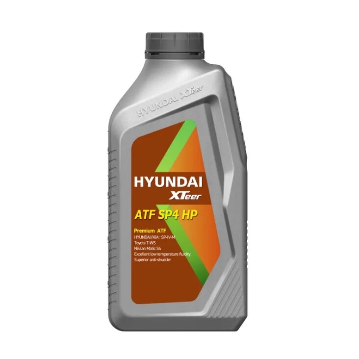 Масло трансмиссионное синтетическое Hyundai XTeer ATF SP-IV (1л), HY-ATF-SP-IV-1L