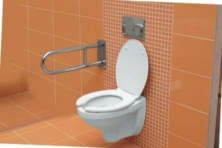 CERSANIT Хромированный настенный поручень Cersanit 60 см