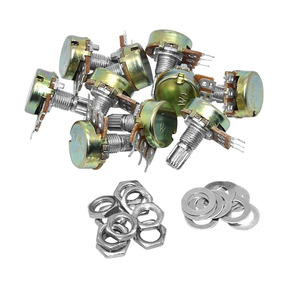 Потенциометры WH148 10 шт 10 кОм