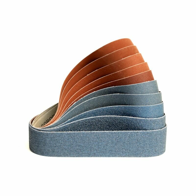 Шлифовальные ленты для УШМ-насадки "Краб"750х40мм (10 шт)