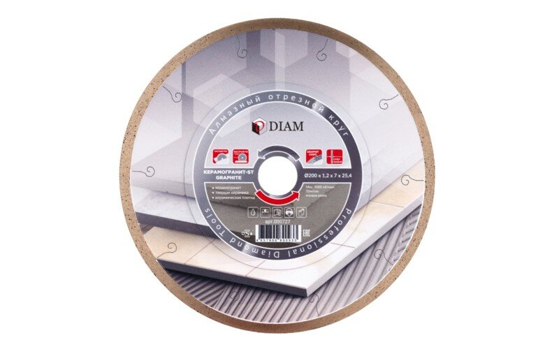 Керамогранит-ST DIAM Extra Line GRAPHITE 200 * 25,4 * 7 * 1,2