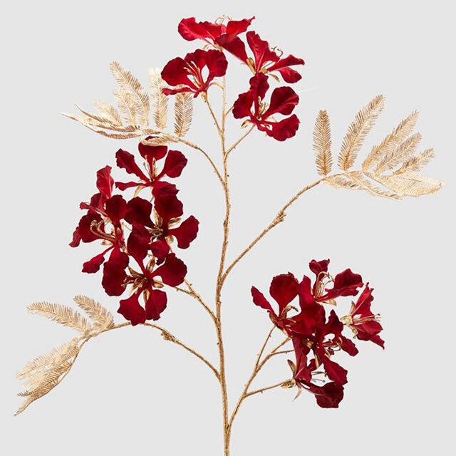 Искусственная ветка Doretta 103 см красная, EDG, 215448-40