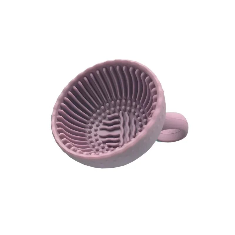Силиконовый очиститель кистей для макияжа Dawndesslo, Taro Purple