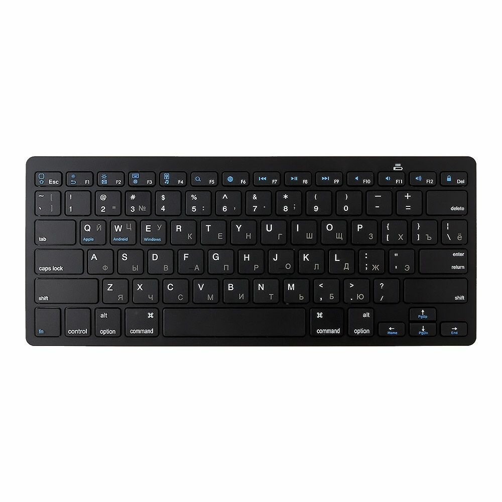 Bluetooth беспроводная клавиатура Wireless Keyboard BK-3011, черный